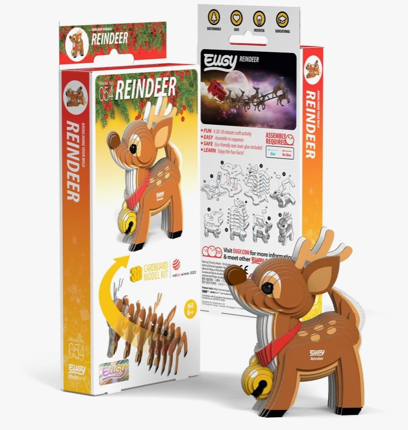 Eugy 3D Cardboard Model Kit - Little Obsessed