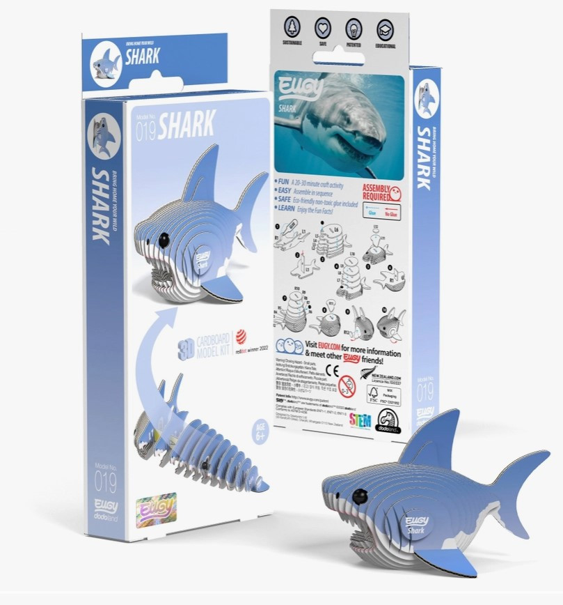 Eugy 3D Cardboard Model Kit - Little Obsessed