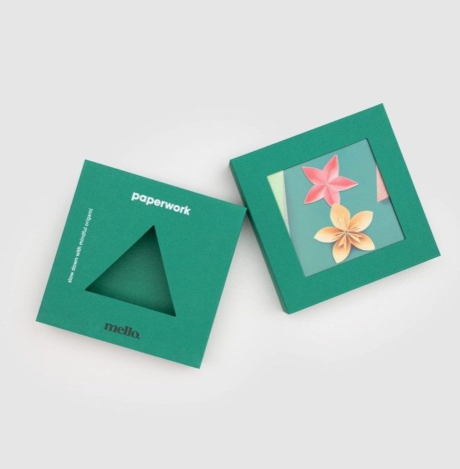 Paperwork - Mello Colorful Origami Kit - Little Obsessed