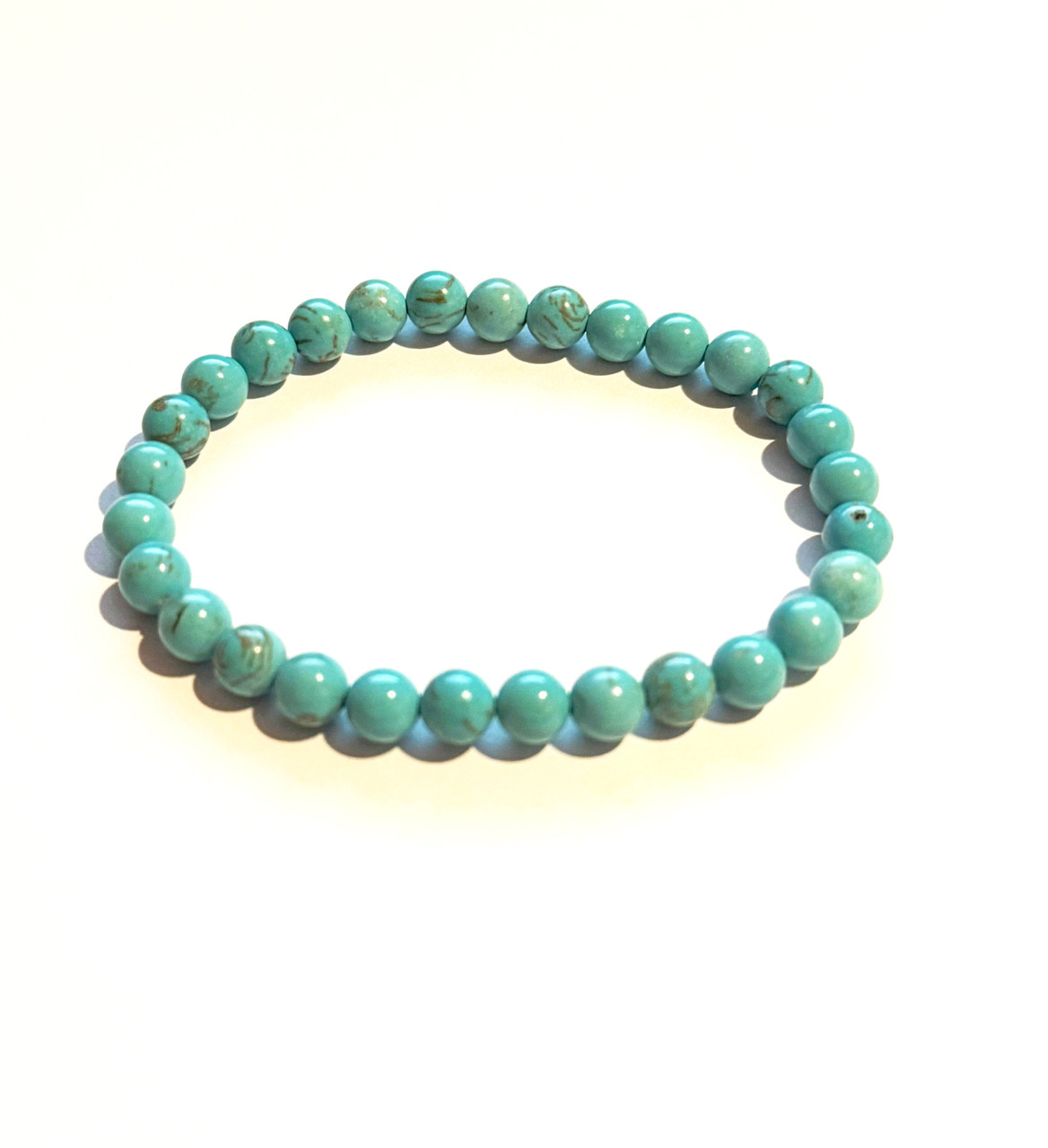 Crystal Bead Bracelet - Turquoise - Little Obsessed