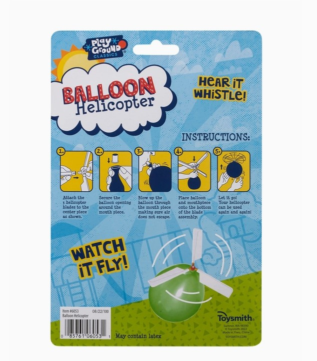 Balloon Helicopter - Little Obsessed