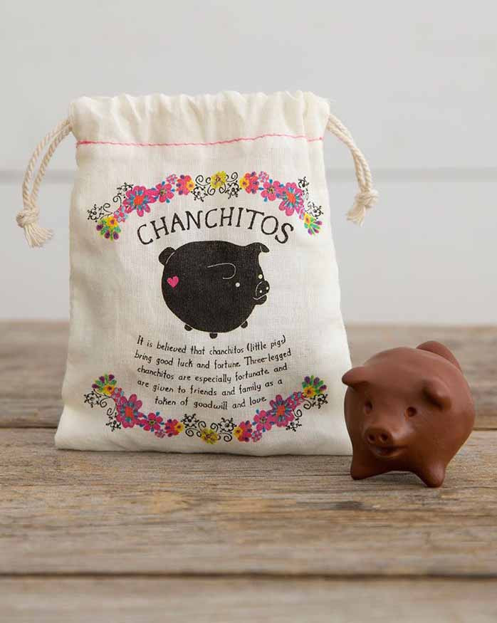Natural Life Chanchitos 3-Leg Lucky Pig - Little Obsessed
