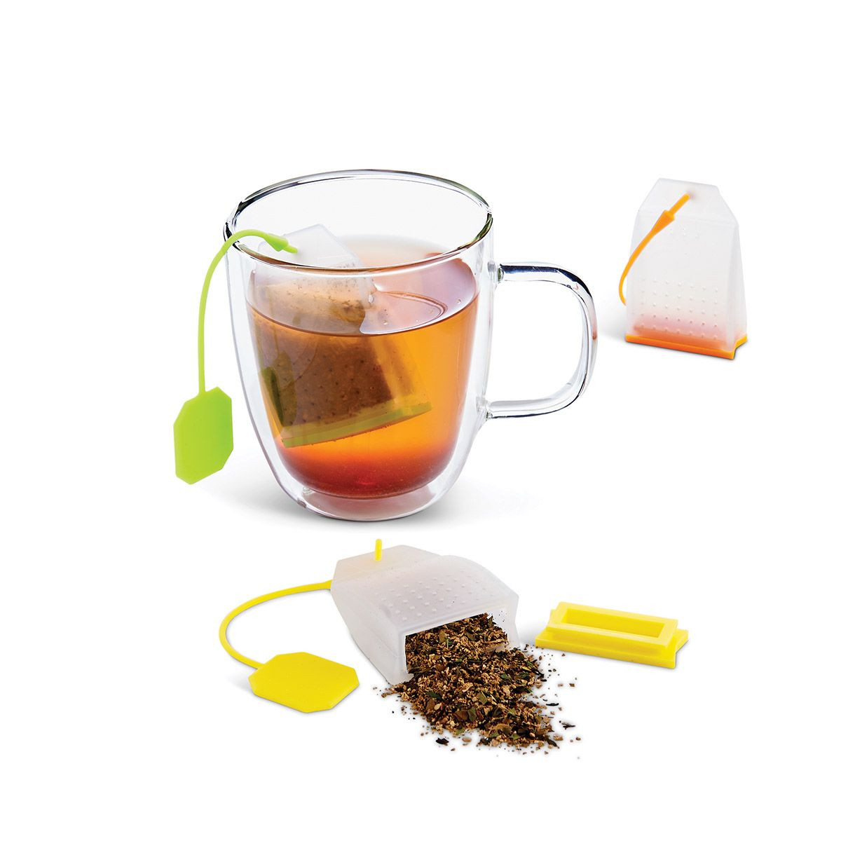 Silicone Tea Infuser Bags, Set of 3 - Little Obsessed