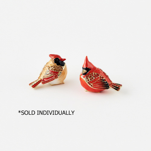 Jeweled Cardinal Box - Little Obsessed