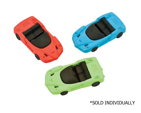 Race Car Eraser - Little Obsessed