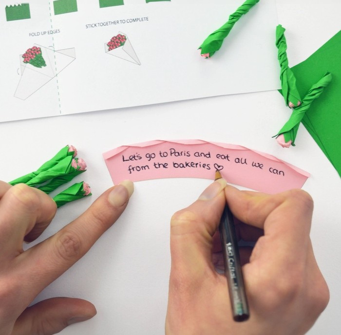 Write Me Roses Paper Kit - Little Obsessed