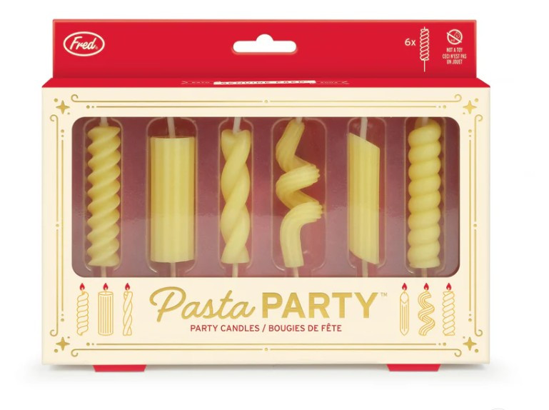 Pasta Party Candles, Set of 6 - Little Obsessed