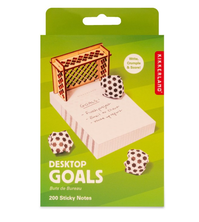Desktop Goals Sticky Notes - Little Obsessed