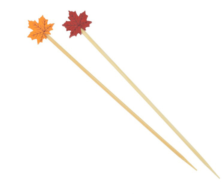 Fall Cocktail Picks, Set of 25 - Little Obsessed