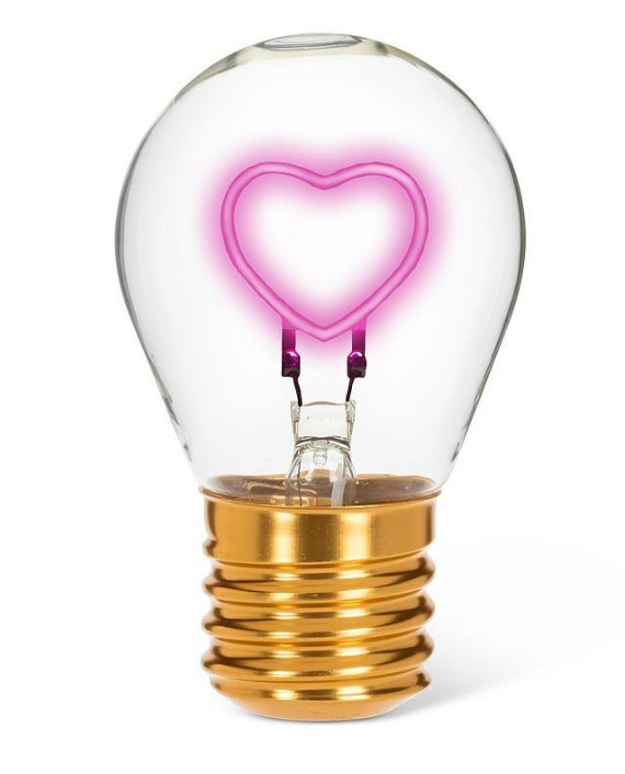 Heart Neon LED Lightbulb Lamp - Little Obsessed