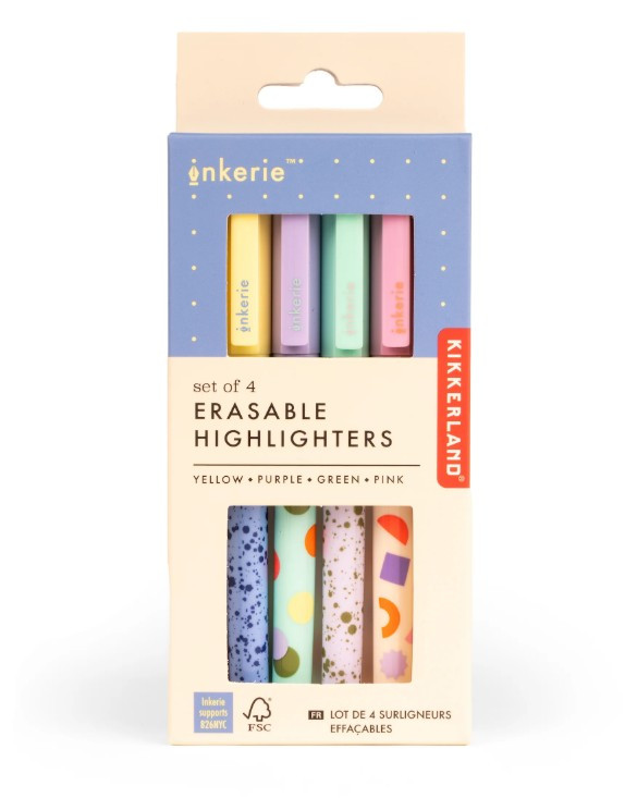 Erasable Highlighters - Little Obsessed