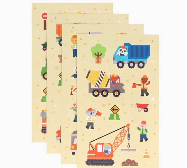 Mini Sticker Set: Little Builders - Little Obsessed
