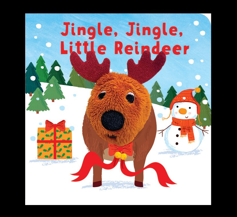 Jingle, Jingle Little Reindeer Board Book - Little Obsessed