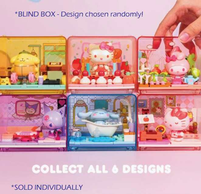Sanrio Building Block Me Time Blind Box - Little Obsessed