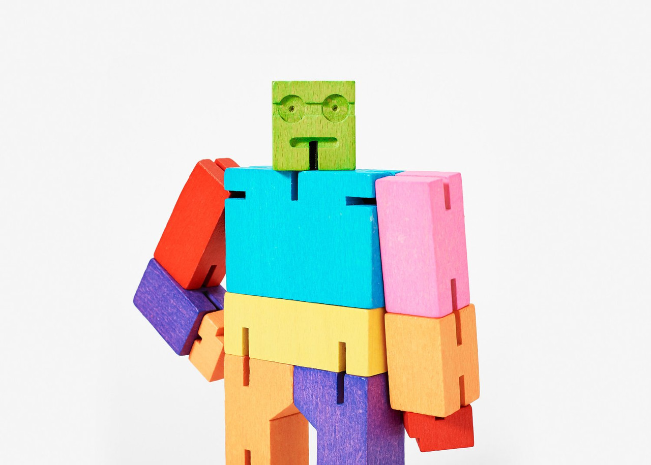 Micro Cubebot - Multi Colored - Little Obsessed