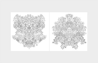 tiny gardens coloring book pages