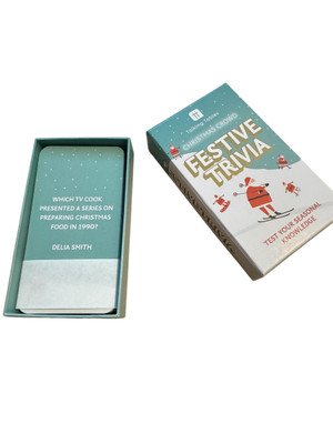 Christmas Festive Trivia Deck - Little Obsessed