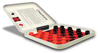 Travel Magnetic Checkers - Little Obsessed