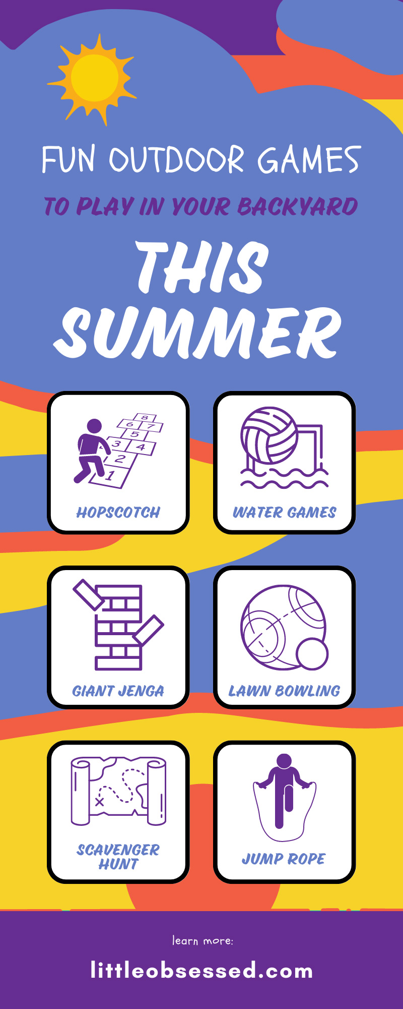 Fun Outdoor Games To Play in Your Backyard This Summer - Little Obsessed