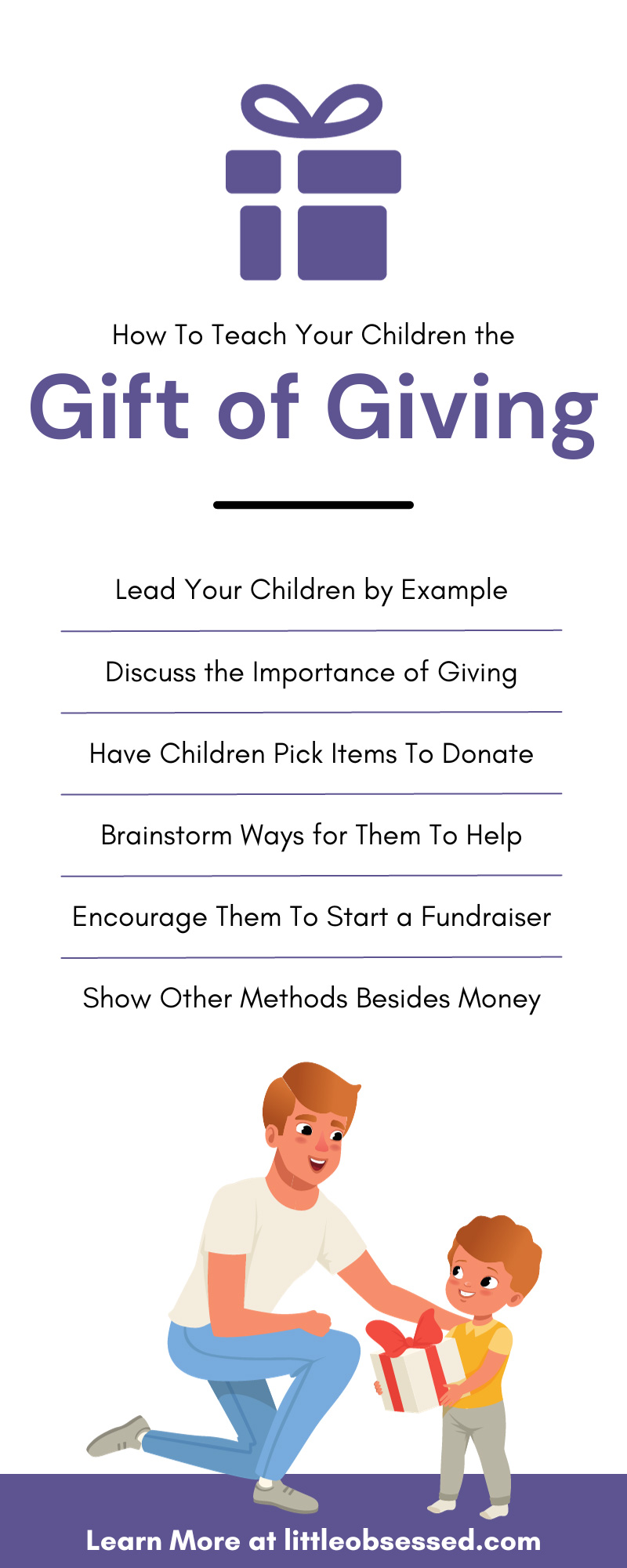 How To Teach Your Children the Gift of Giving - Little Obsessed