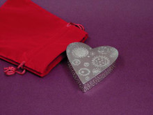 Pewter Heart Treasure Box - Little Obsessed