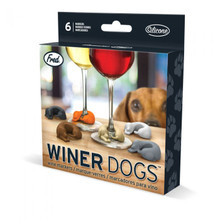 Winer Dogs Wine Markers, Set of 6 - Little Obsessed