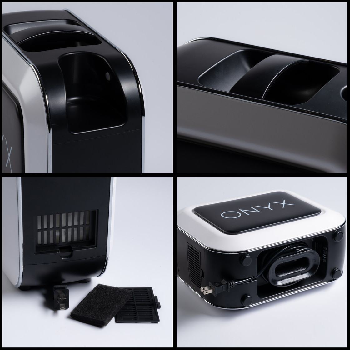 Naked Sun Onyx Spray Tanning Machine with Honey Glow Tanning Solution ...