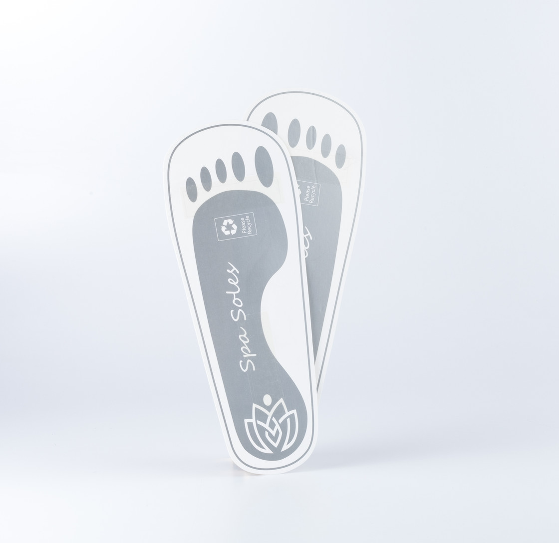 Spray Tan Feet Pads - Adhesive Disposable Protectors - 25 Pair - Naked Sun