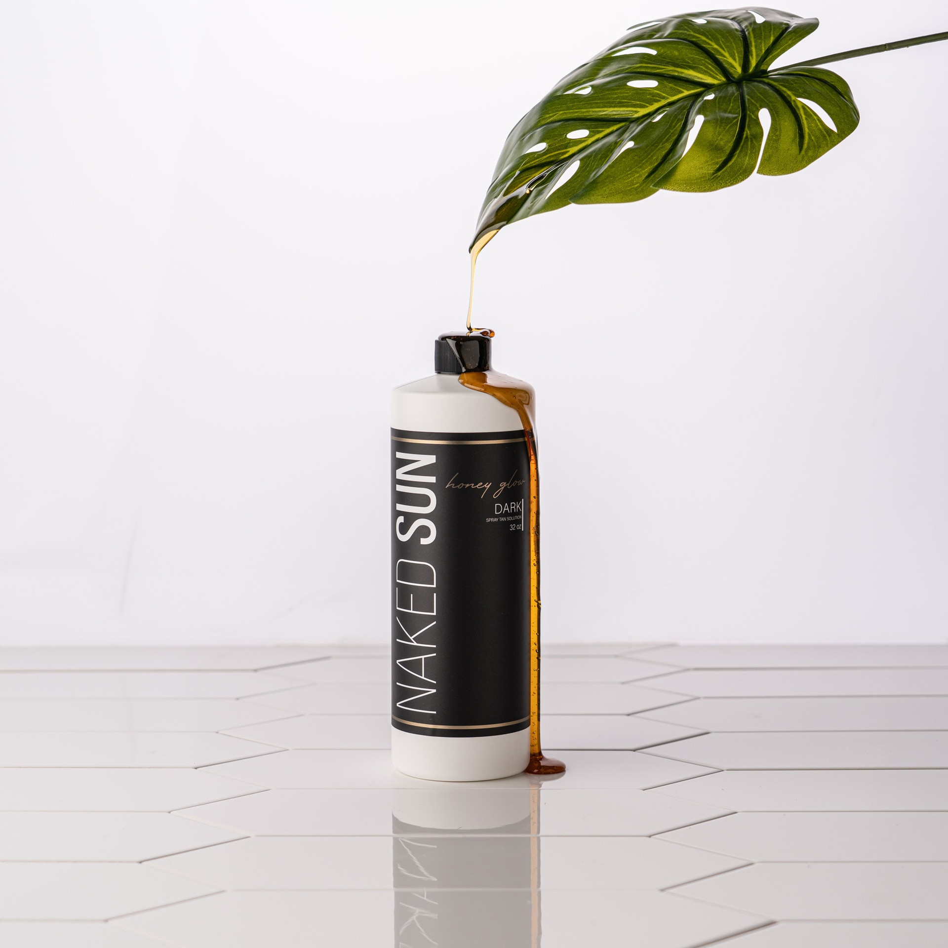 Naked Sun Honey Glow Dark Tanning Solution - 32oz - Naked Sun