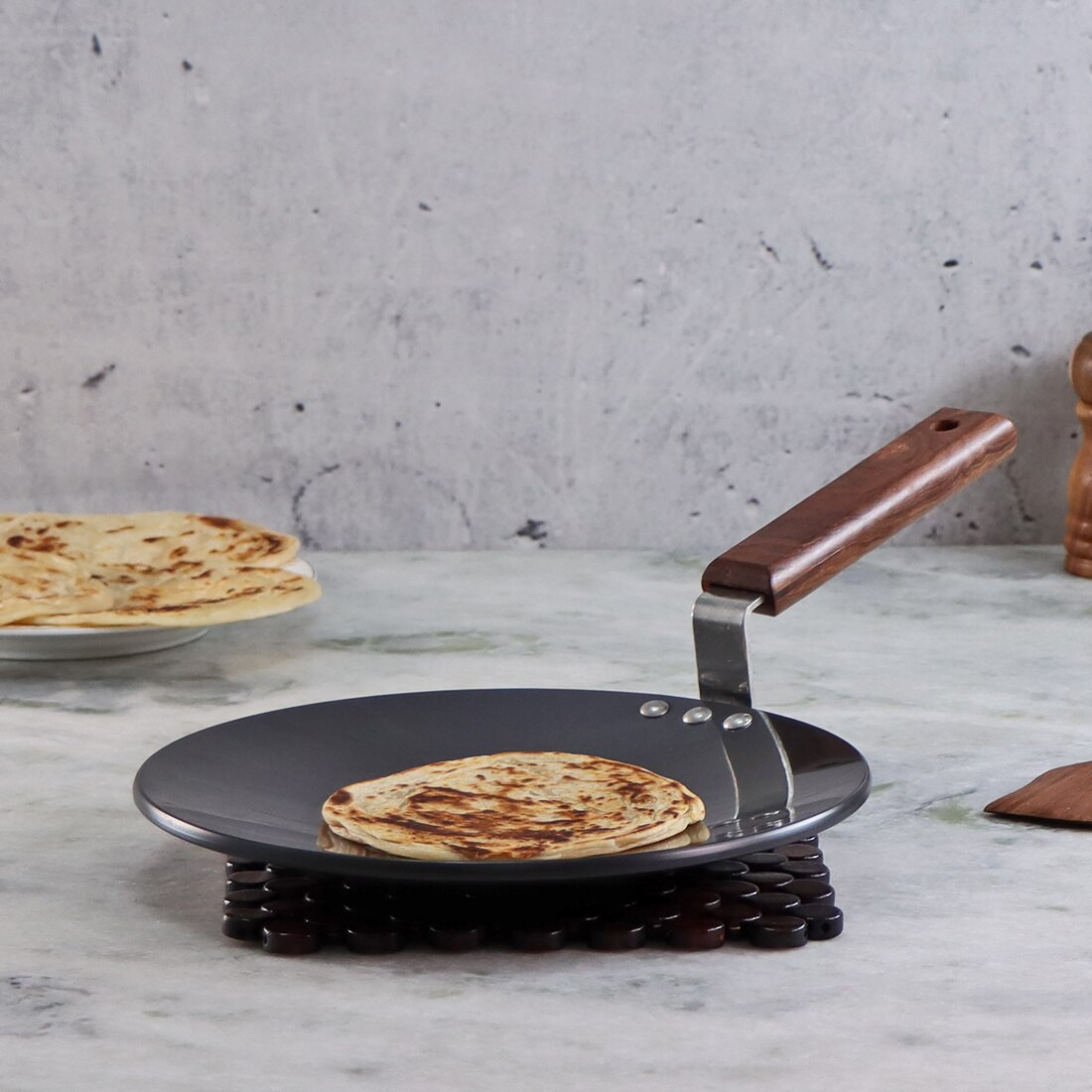 Wonderchef : Roti Naan Bread Tawa Griddle Pan | In-Sattva