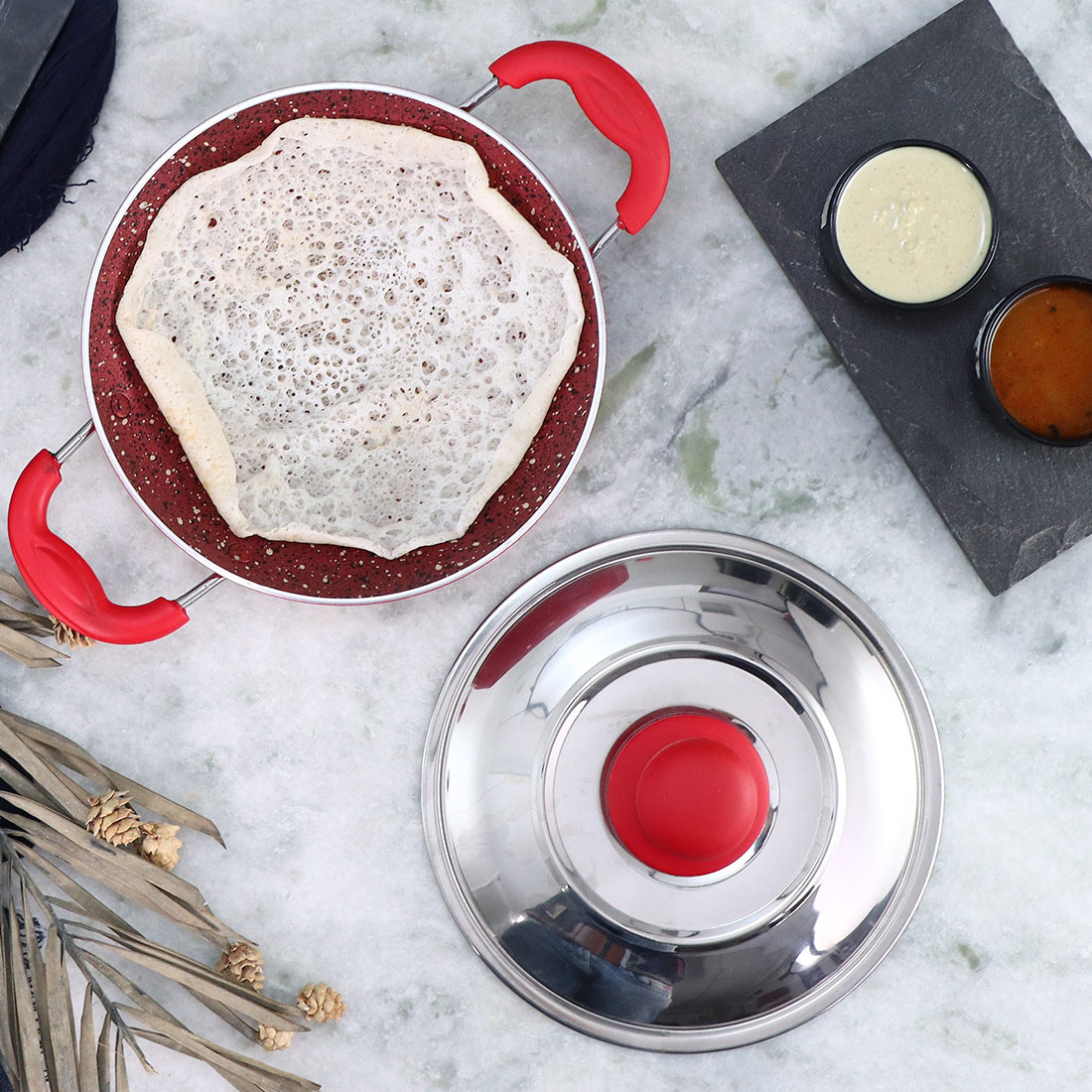 Appachetty Curved Appam Pan | In-Sattva