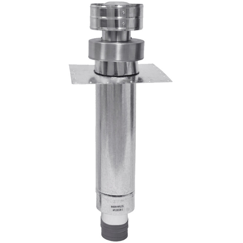Rheem Water Heater Roof Jack - Non-Adjustable - 12" Height | Style Crest