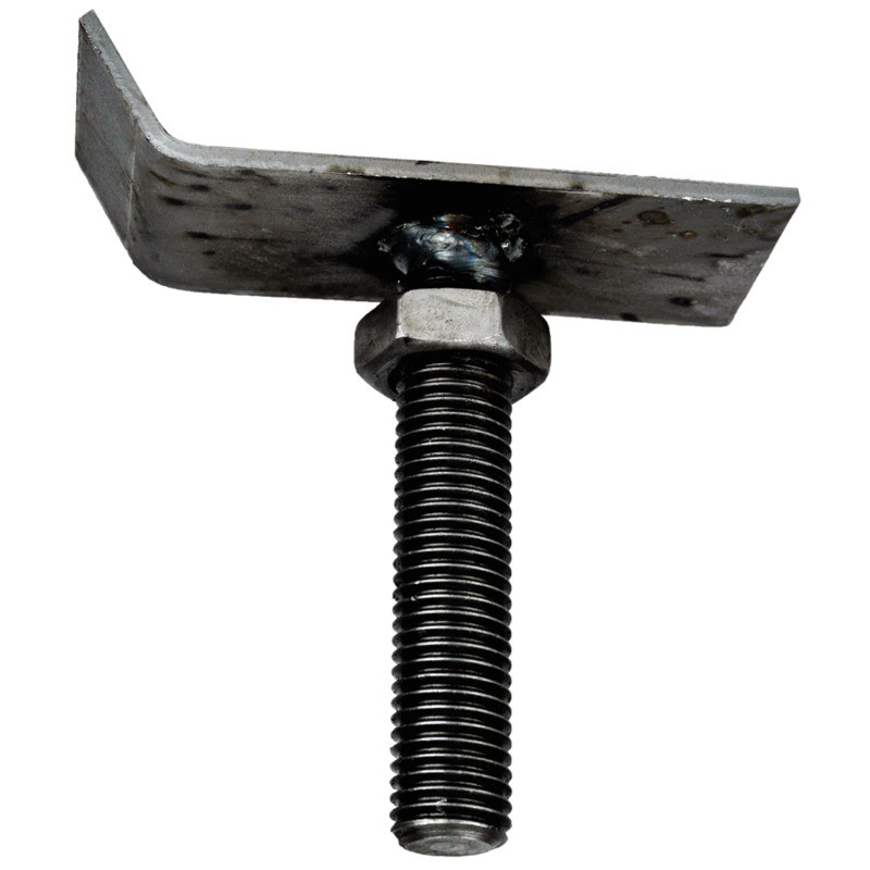 Adjustable Steel L-Top Pier Head with Nut | Style Crest