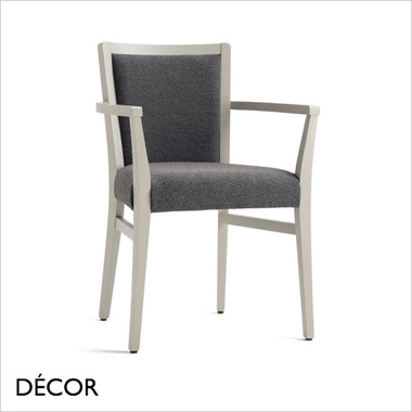 Palma - Moma Dining Chair with Armrests | Designer Restaurant Chairs ...