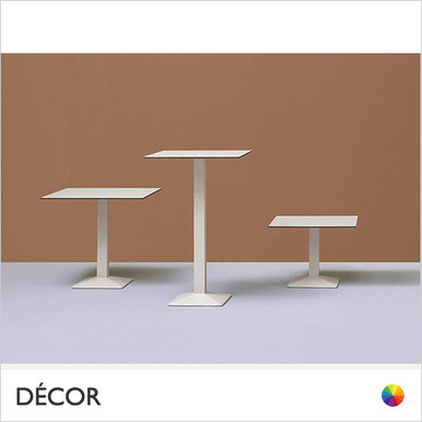 Pedrali - Quadra Table Collection | Designer Restaurant Table Bases | DÉCOR