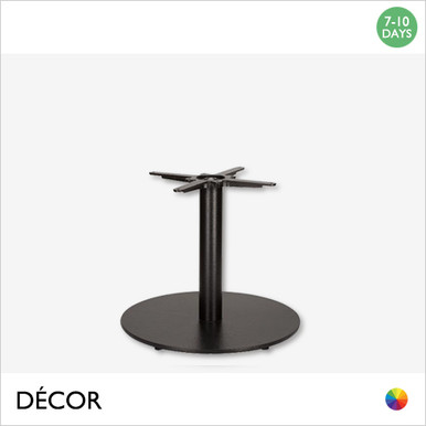 Mauro Large Round Coffee Table Base | Designer Restaurant Table Bases ...