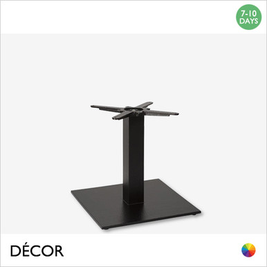 Mirco Large Square Coffee Table Base | Designer Restaurant Table Bases ...