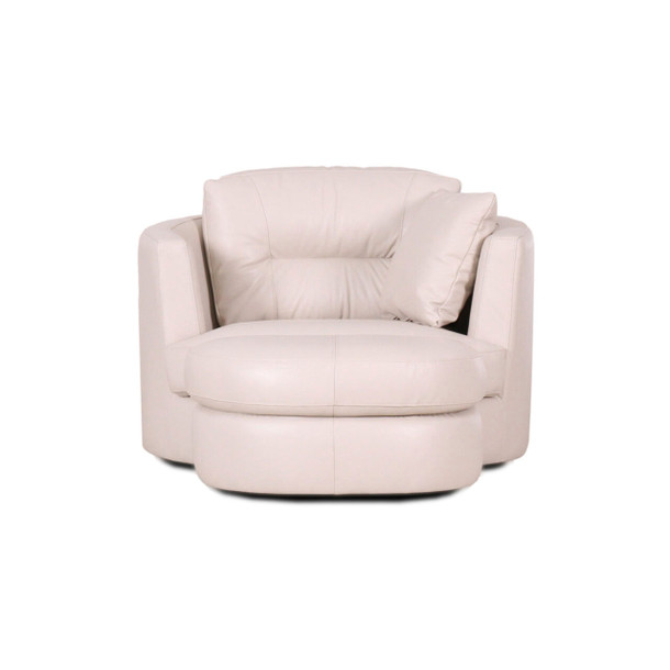 White snuggle chair store