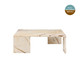 Kenzo Sofitel Gold Marble Coffee Table | Catalano Interiors