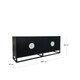 Maximus Black Oak Buffet | Catalano Interiors