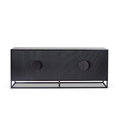 Maximus Black Oak Timber Buffet | Catalano Interiors