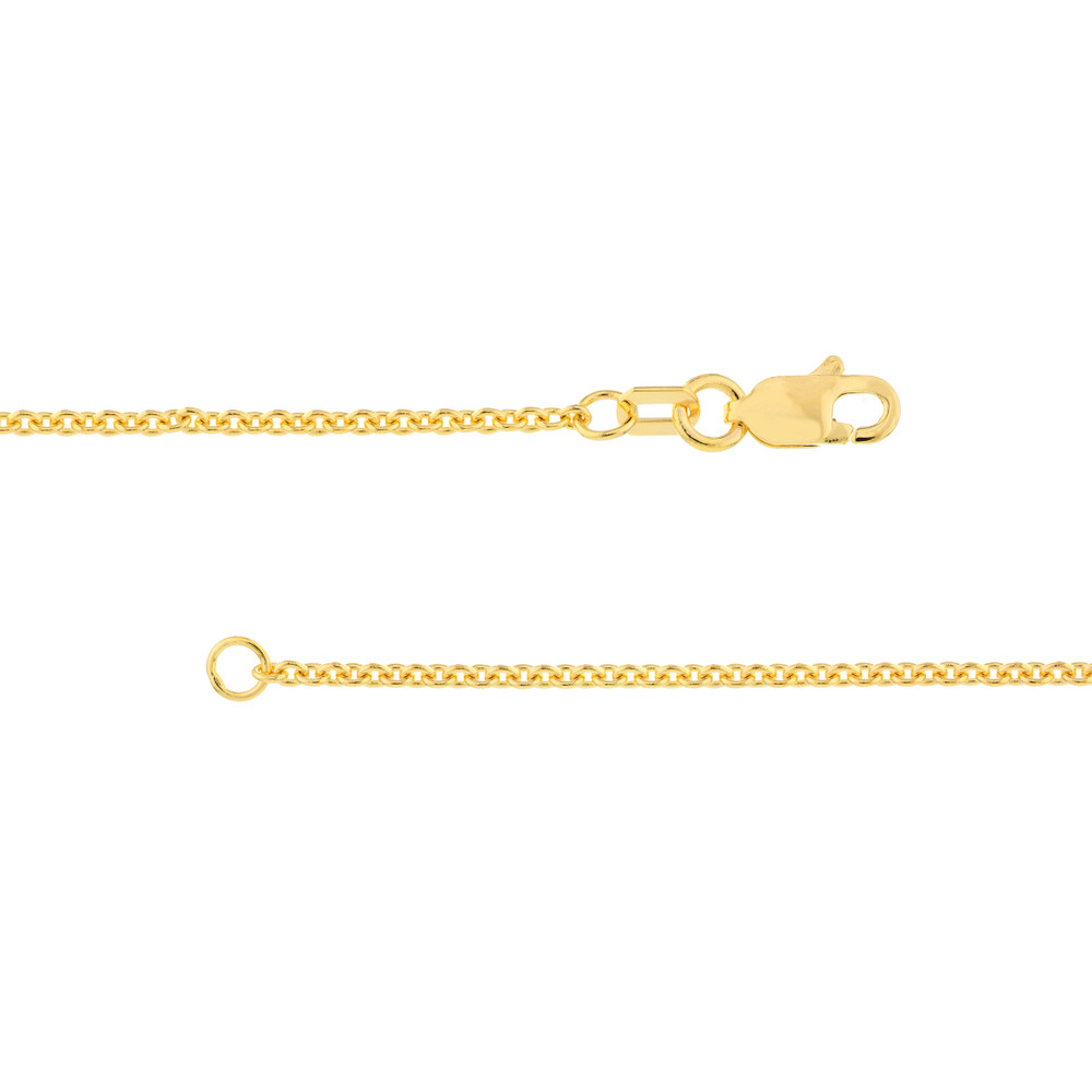 1.5mm Cable Chain with Lobster Lock - Midas Chain