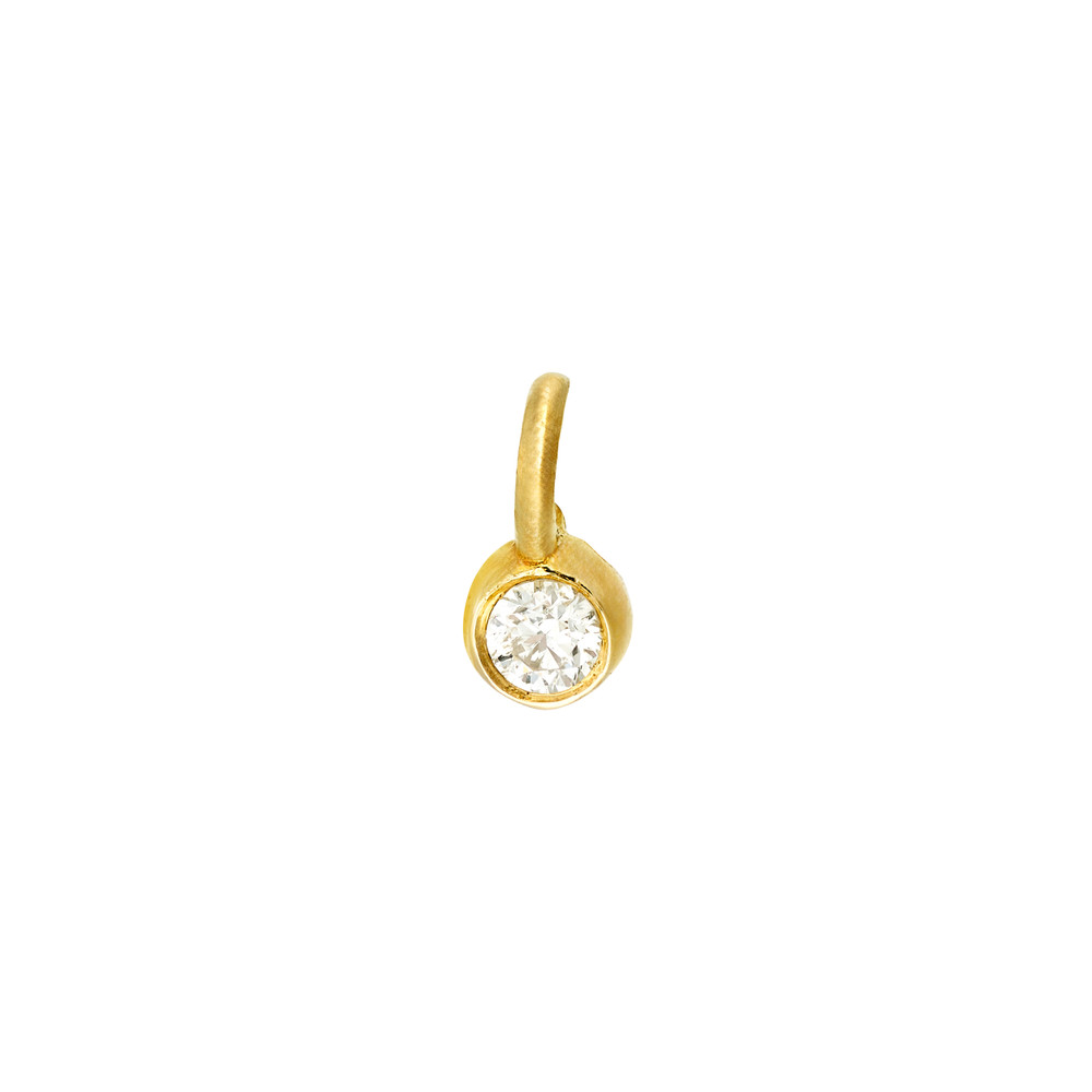 Diamond Drop Spool Charm - Midas Chain