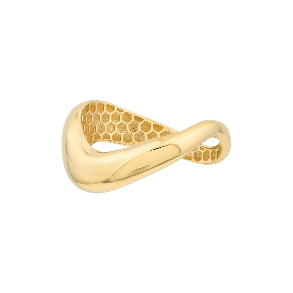 Swirl Band Ring - Midas Chain