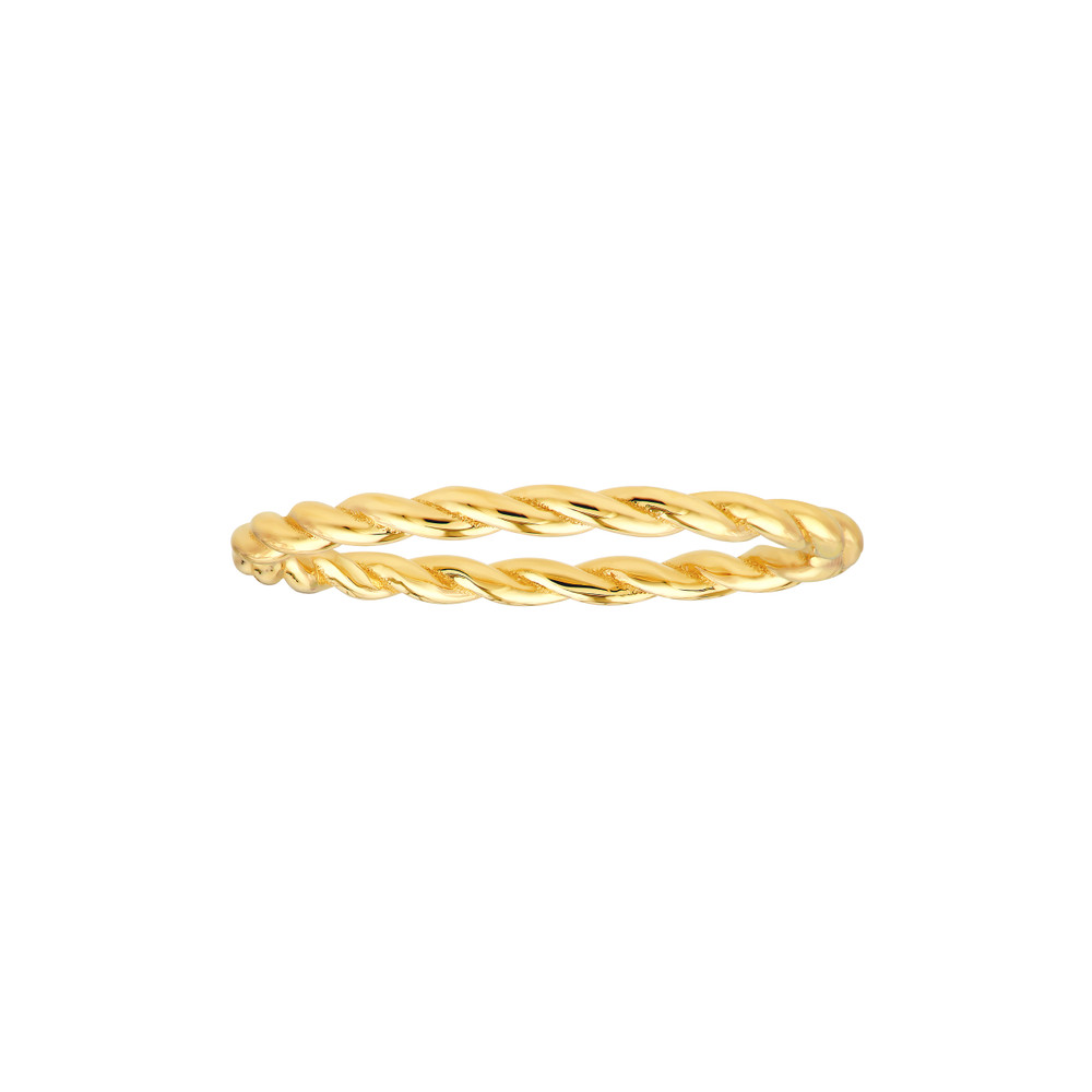 Twisted Rope Band Ring - Midas Chain