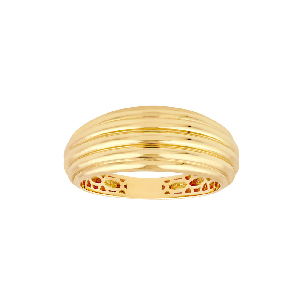 Wide Stacked Ring - Midas Chain