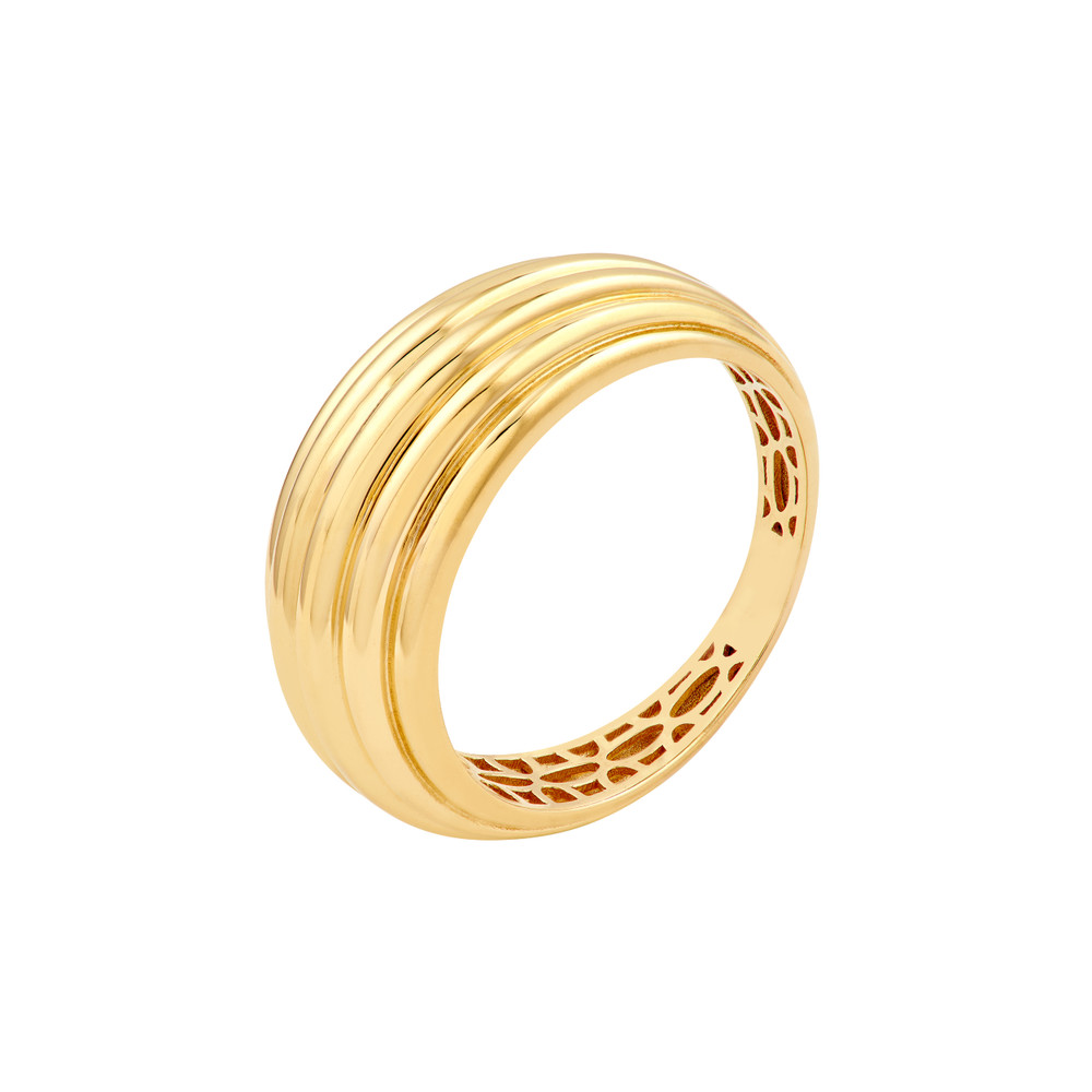 Wide Stacked Ring - Midas Chain