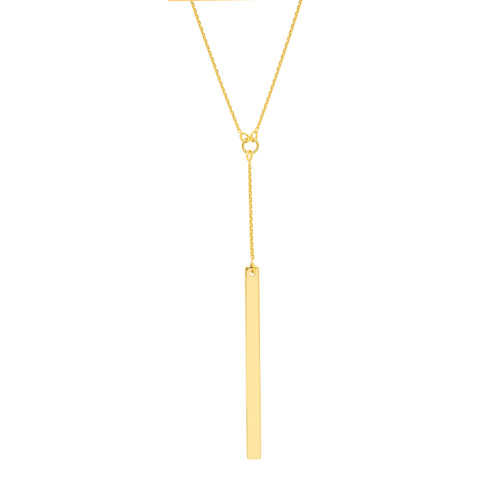 Lariat Bar Adjustable Necklace - Midas Chain