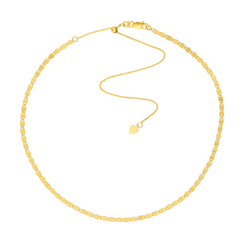 Valentino Chain Adjustable Choker - Midas Chain