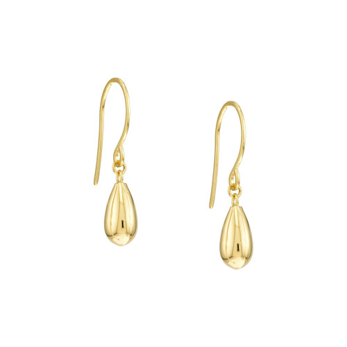 Bombe Teardrop Earrings on Fish Hooks - Midas Chain